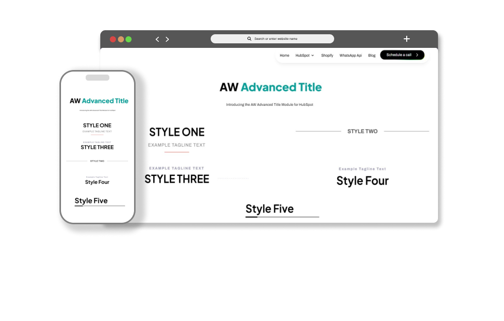 HubSpot CMS Modules | Dynamic, Reusable Components for Your Website