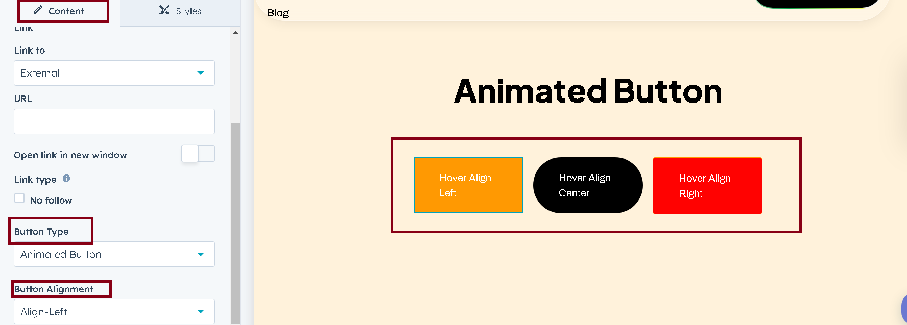 Simple Buttons Module for HubSpot | Documentation