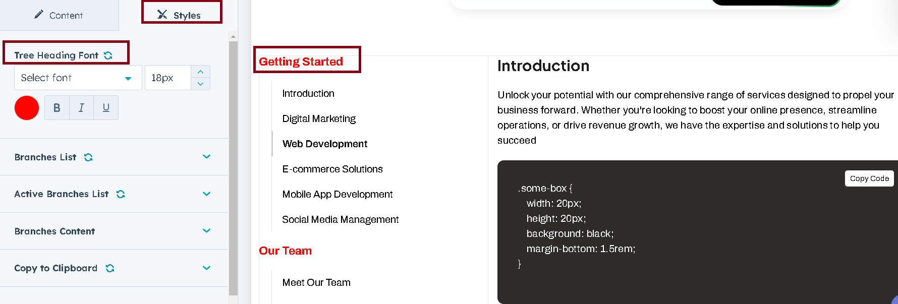 Vertically Fixed Navigation Bar Module for HubSpot | Documentation Vertically Fixed Navigation Bar Module for HubSpot | Documentation