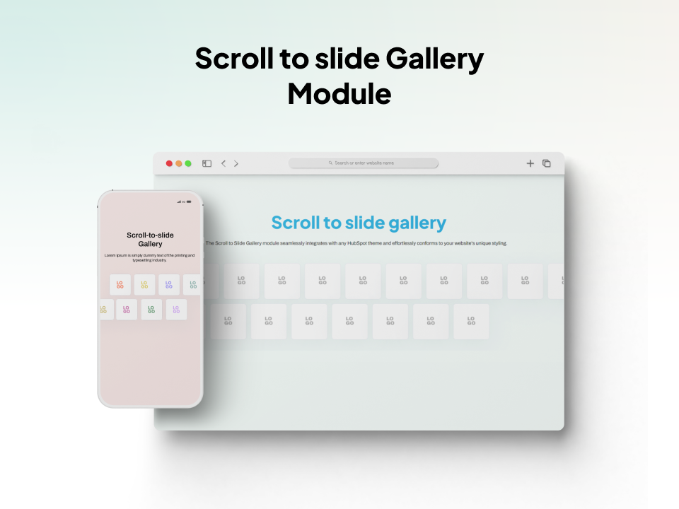 Scroll To Slide Gallery Module By Amwhiz Media Private Limited
